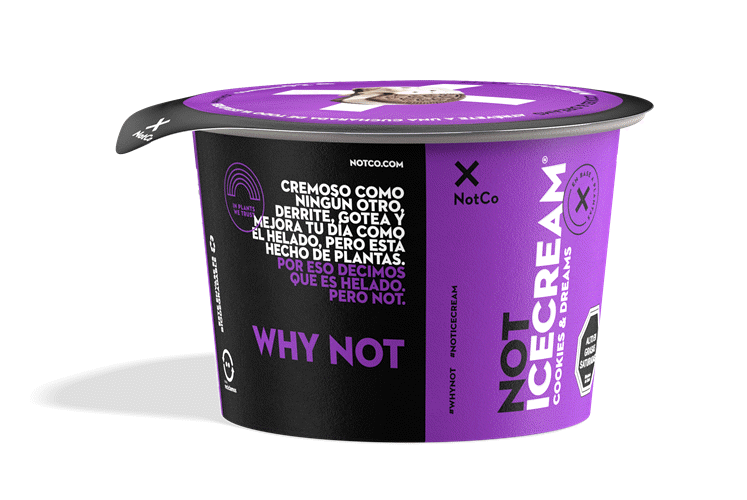 NOT ICE CREAM COOKIES AND DREAMS 92 G 12 UN