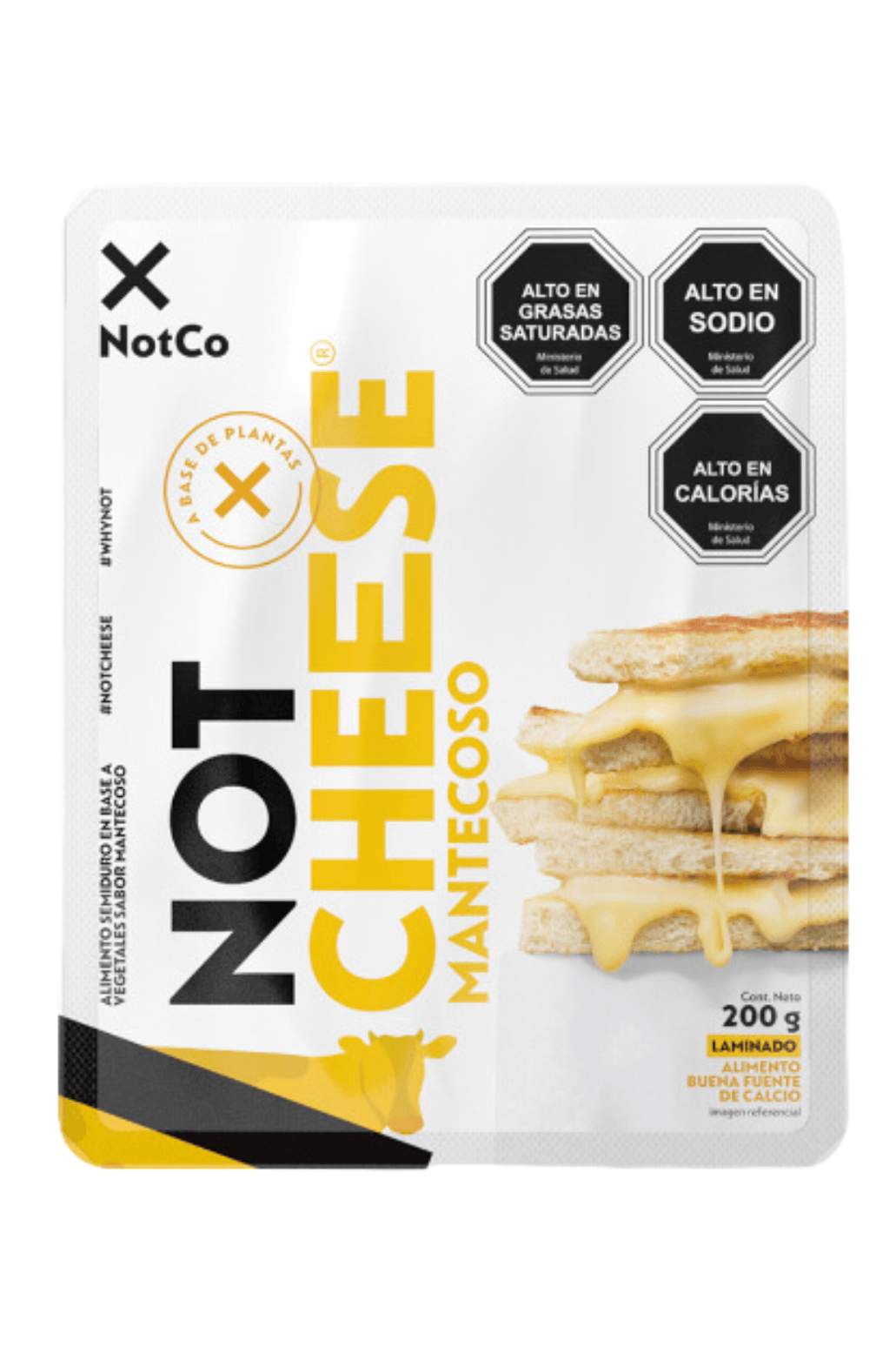 NOT CHEESE MANTECOSO LAMINADO 200 GR